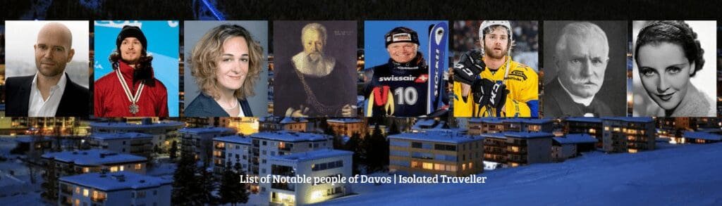 List Of Notable People Of Davos | Isolated Traveller