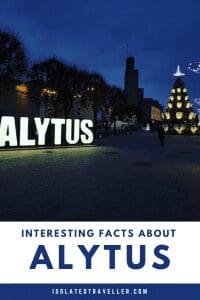 10 Interesting Facts About Alytus | Isolated Traveller