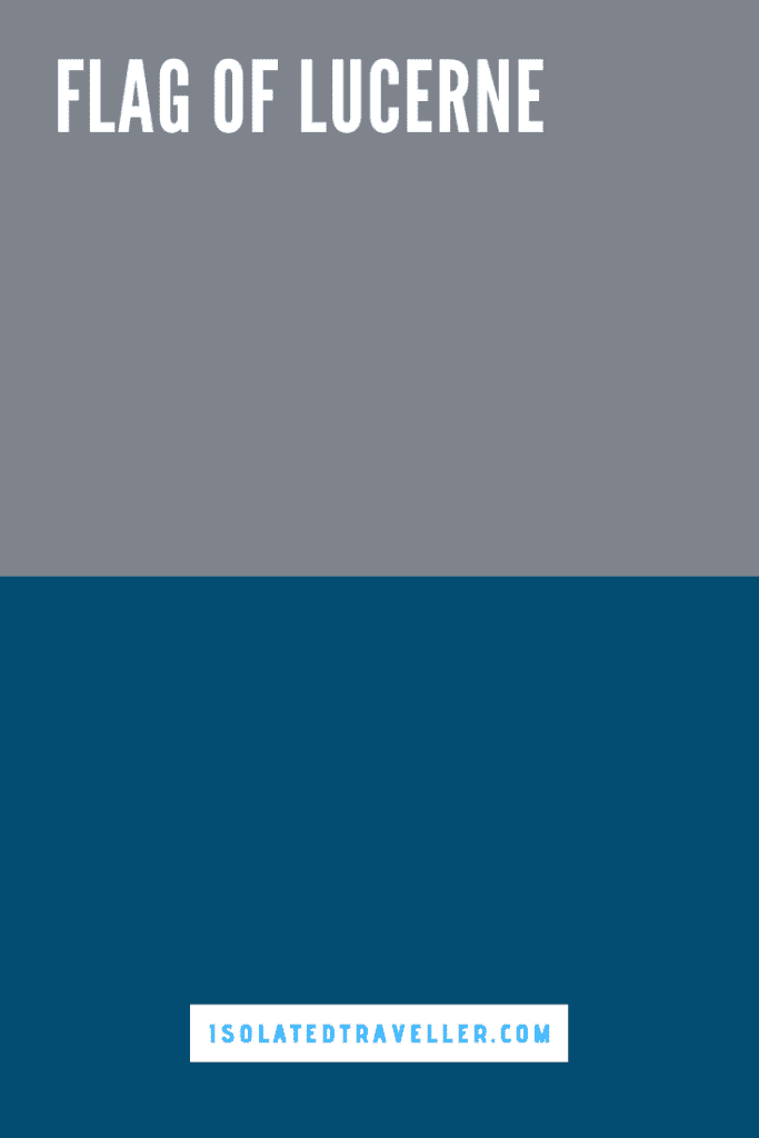 Flag Of Lucerne | Isolated Traveller