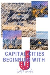 Capital Cities Beginning With J | Isolated Traveller