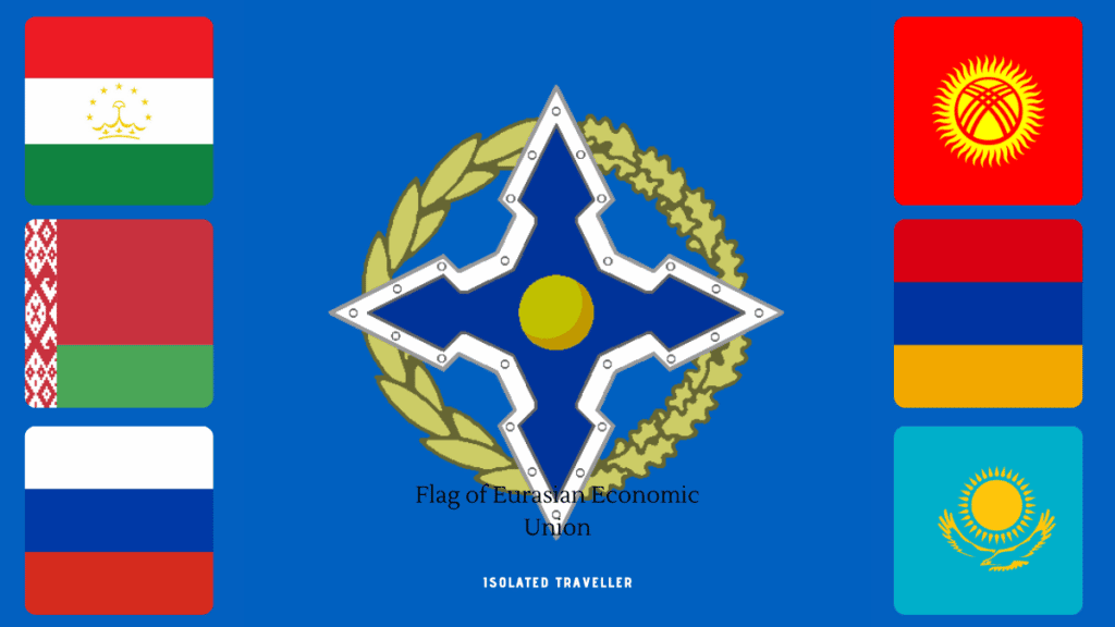 Flag Of Collective Security Treaty Organization | Isolated Traveller