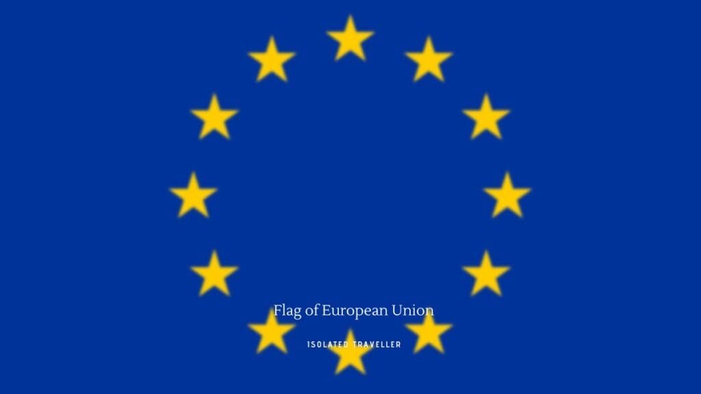 Flag Of European Union | Isolated Traveller