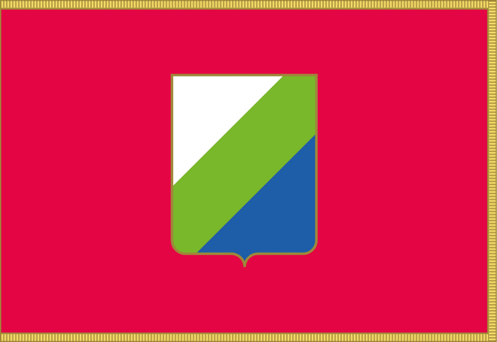 Flag Of Abruzzo | Isolated Traveller