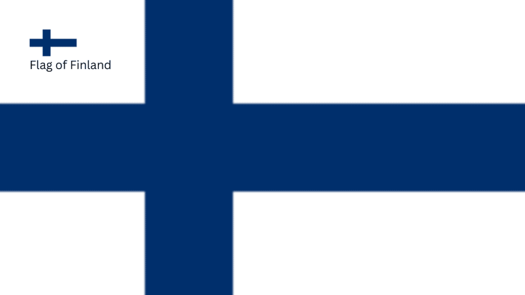 Flag Of Finland | Isolated Traveller
