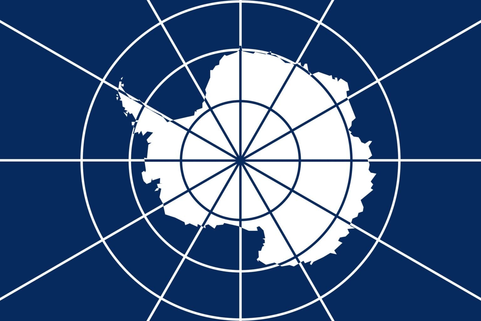 Flag Of Antarctica | Isolated Traveller