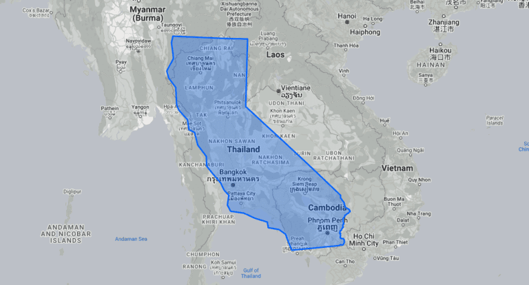 How Big Is California? | Isolated Traveller