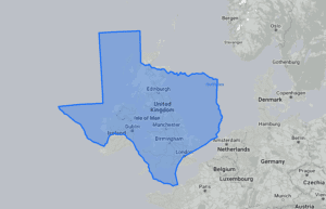 How Big Is Texas? | Isolated Traveller