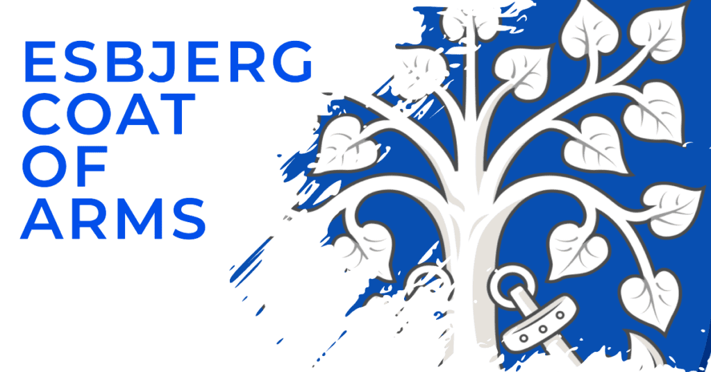 Coat Of Arms Of Esbjerg | Isolated Traveller